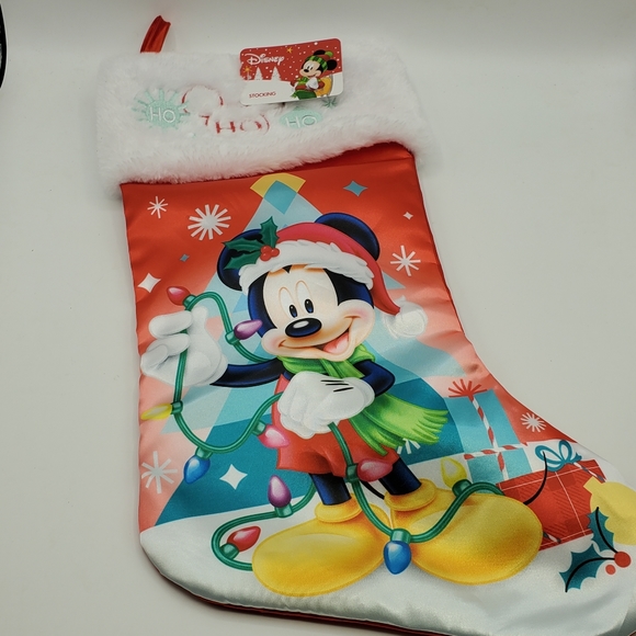 Disney | Holiday | New Disney Mickey Mouse Christmas Stocking By Ruz ...